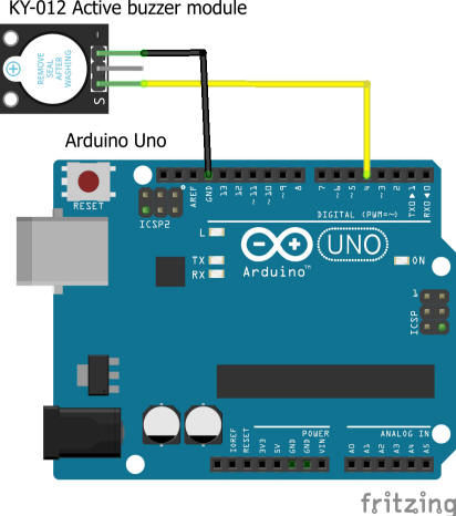 37 in 1 KY-012 Active buzzer module
